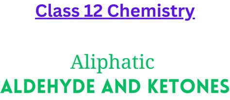 Aldehyde And Ketone Neb Class 12 Chemistry 2080 Neb Notes Iswori Education