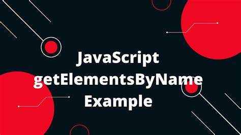 Javascript Tutorial In Hindi 56 Javascript Getelementsbyname Example Youtube