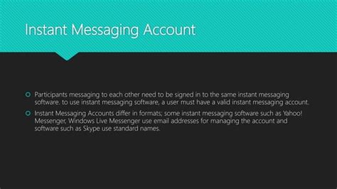 Introduction To Instant Messaging Class 10 Pptx Internet For Beginners Internet