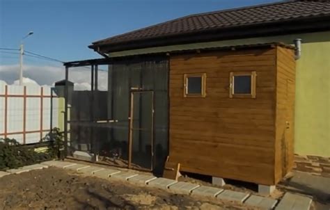 Курятник на 15 кур