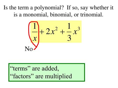 PPT Polynomials PowerPoint Presentation Free Download ID