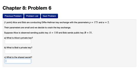 Solved Point Alice And Bob Are Conducting Chegg Com