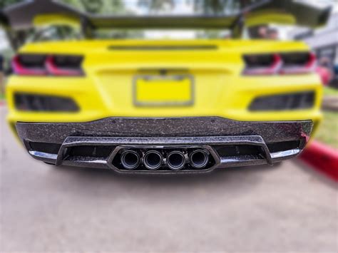 C8 Corvette Z06 Forged Carbon Fiber Lg587 Rear Diffuser Exclusive