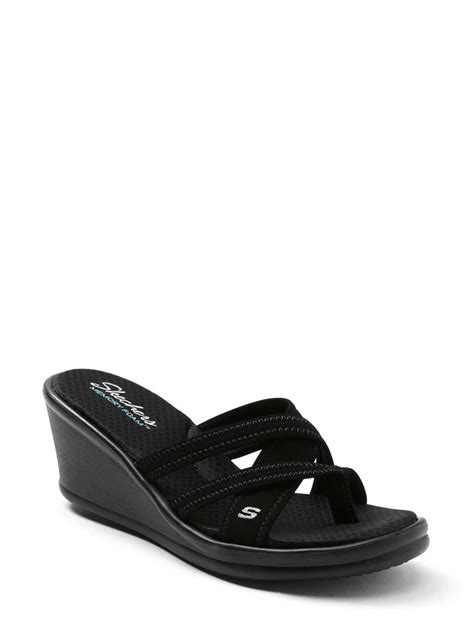 Skechers Wide Width Wedge Sandals Penningtons