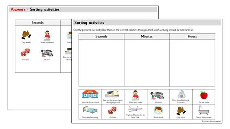 Cut And Glue Sorting Activities Activity Primary Stars Education