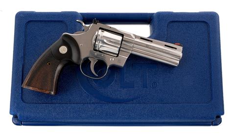 Colt Python 357 Magnum Revolver Ct Firearms Auction