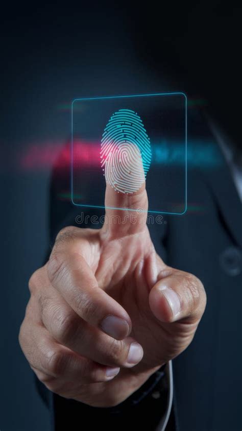 Advanced Biometric Fingerprint Authentication Technology For Enhanced Security And Access