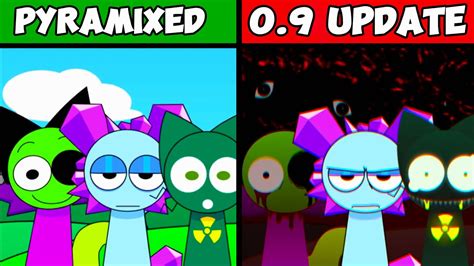 Sprunki Pyramixed New Update 0 9 Incredibox Bonus Characters Thysto Broker Sulfur Tox