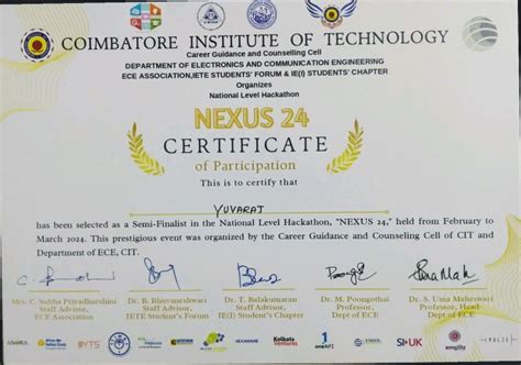 Yuvaraj K On Linkedin Hey Connections 🙋🏻‍♂️ Excited To Share My Nexus Hackathon 24