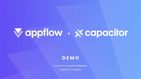 building capacitor apps in appflow webinar pdf web development