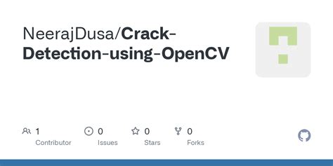 Github Neerajdusa Crack Detection Using Opencv