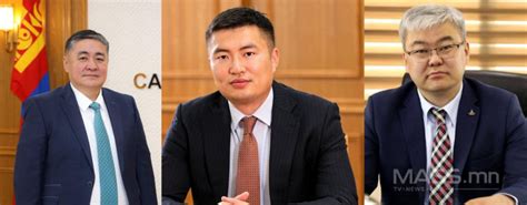 Хөгжлийн банкны захирал Н Мандуул Төрийн банкны захирал Ө Гантөр нар