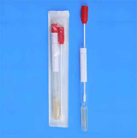 Transport Swab Medical Sterile With Medium Amies Agar Gel For Sample Specimen Collection Purpose