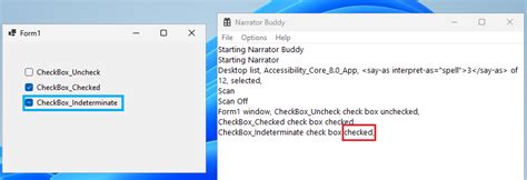 Accessibility Narrator Cannot Announce The Indeterminate State Of Checkbox Correctly Issue