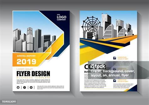 브로셔 디자인 현대적인 레이아웃 연례 보고서 포스터 화려한 삼각형a4의 전단지 기술 과학 밝은 배경의 시장을 위한 기하학적 모양