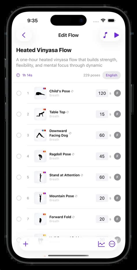 Flow Builder Build Beautiful Yoga Flows Sequence Builder