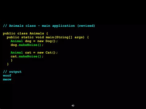 Introduction To Object Oriented Programming Design Principles PPT