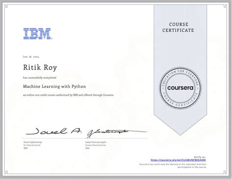 Ritik Roy On Linkedin Machinelearning Python Ibm Certificate Knn