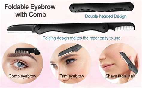 Eyebrow Razor Kajuda Eyebrow Kit 5 In 1 Eyebrow Trimmer