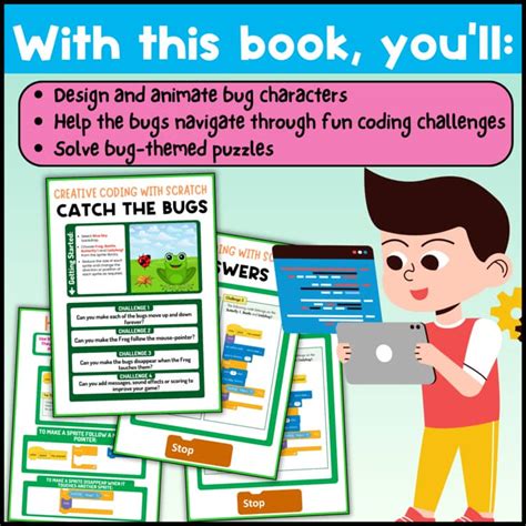 Coding Activities Theme Catch The Bugs Creative Coding With Scratch