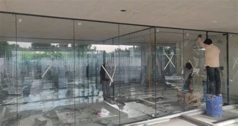 Cabin Glass Partition Service At ₹ 450sq Ft In New Delhi Id