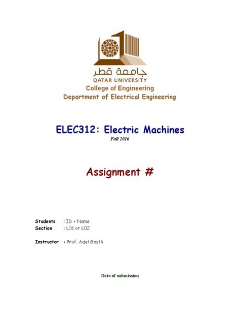 How To Write Your Assignment Report Pdf