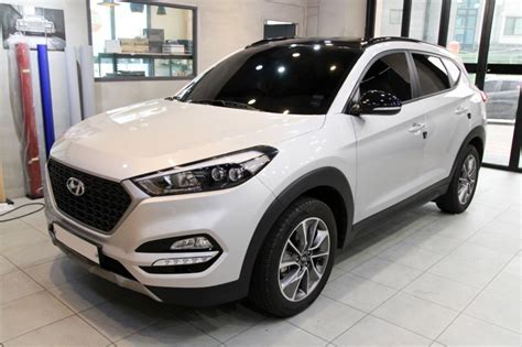 투싼 루프스킨 루프랙 랩핑까지 완벽하게 시공 네이버 블로그