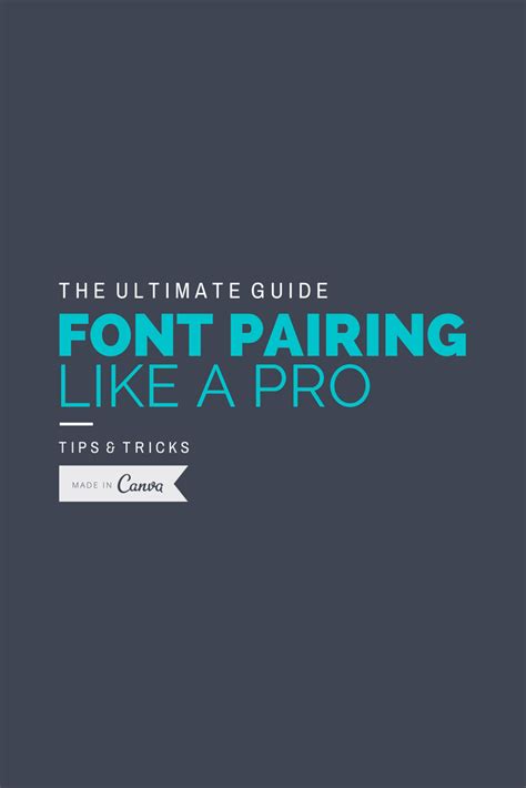 Amazingly Simple Graphic Design Software Font Pairing Typography Design Lettering