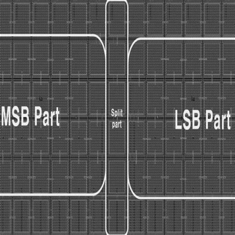 Layout Of C DAC Array Using Split Capacitor Download Scientific Diagram