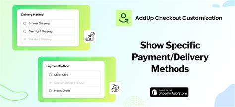 how to hide payment delivery methods on shopify checkout page