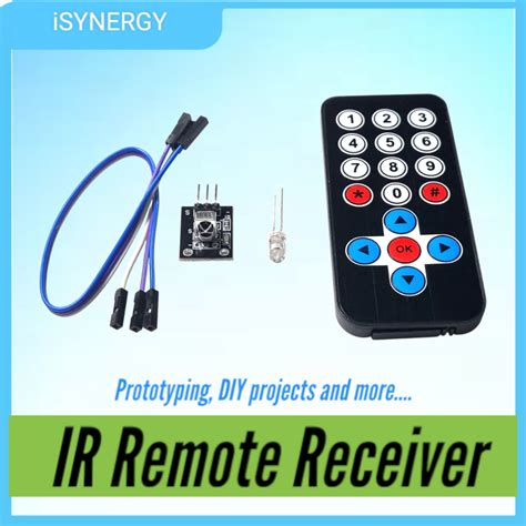 Ir Infrared Remote Control Kit Ir Receiver Module For Arduino Shopee