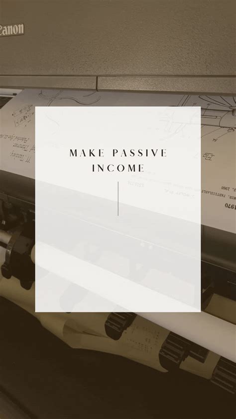 Passive Income With Your Art Custom Printing Services Banner