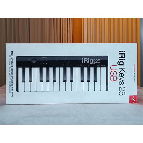 Jual Irig Keys 25 Usb Midi Keyboard Controller U Mac Pc Shopee Indonesia