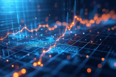Premium Photo Chart Of Business Data Graph Diagram And Growth Ai Generative