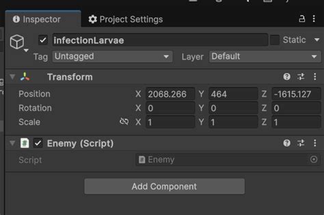 Public Variables Inside Namespace Class Arent Showing Up In The Unity