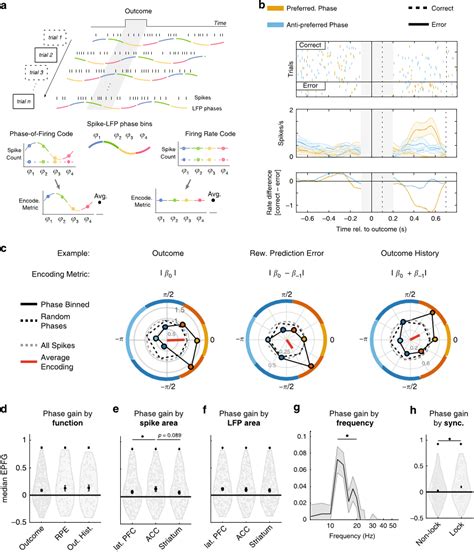 Pdf Phase Of Firing Coding Of Learning Variables Across Prefrontal