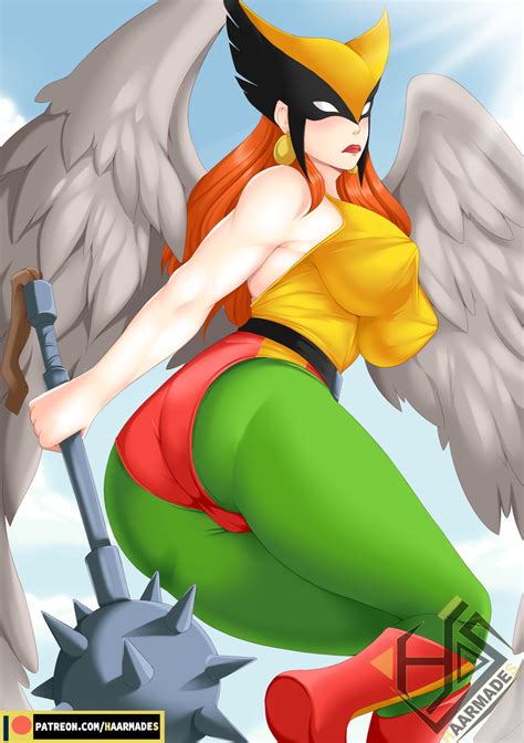 Hawkgirl By Haarmades Hentai Foundry
