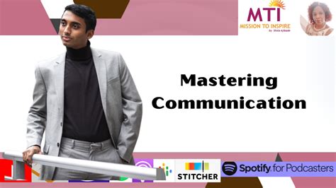Mastering Communication