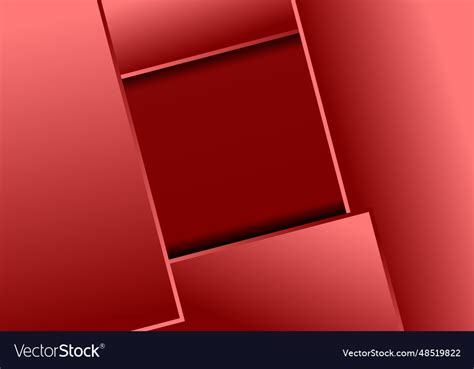 Abstract Background Red Dark And Black Overlap Vector Image