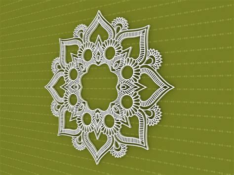 Mandala Modelo 3d 3 Unknown Dwg Fbx Max Obj Stl Wrl Free3d