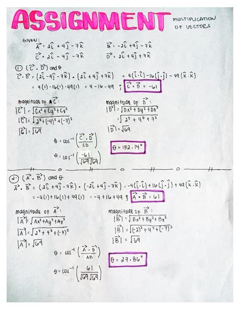 SOLUTION Physics Unit Vector Studypool