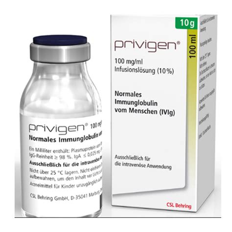 Privigen® Human Normal Immunoglobulin Ivig Avin Darou