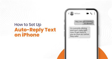 How To Set Up Auto Reply Text On IPhone Vitel Global