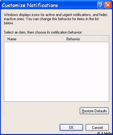 Windows XP Taskbar Settings ModemHelp