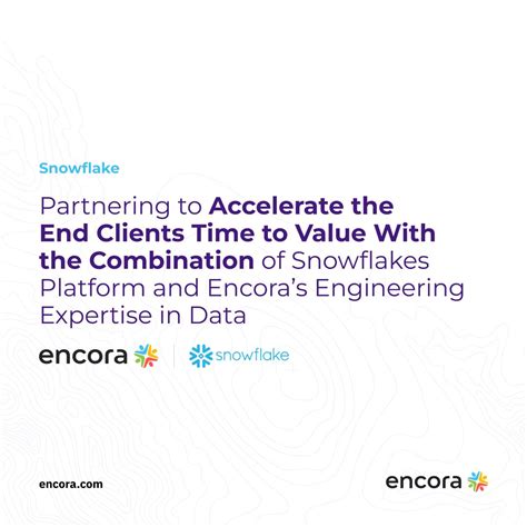 Encora Inc On Linkedin Snowflake Encora Partnership Technology Cloud Engineering Software