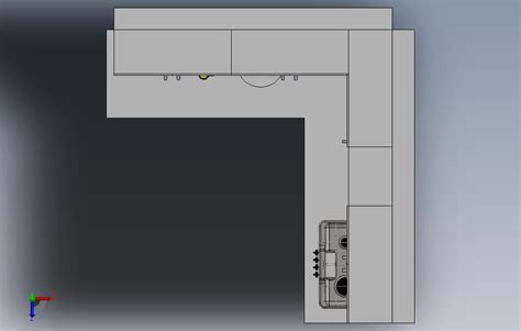 厨房吊柜、橱柜设计 Solidworks 2012 模型图纸免费下载 懒石网