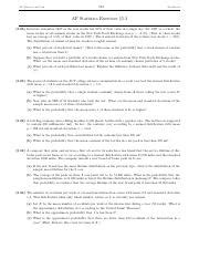 Apstat Exercises 5 2 Pdf AP Statistics 2015 18 Mr F Arz Ad AP Statistics Exercises 5 2 5 25