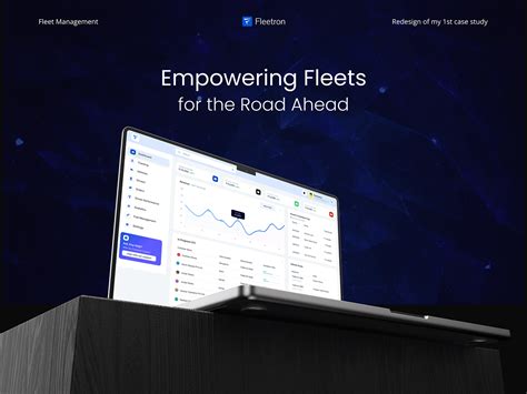 Fleetron UX UI Case Study Behance