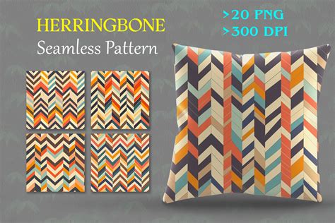 Herringbone Seamless Pattern Graphic By Bw Vector · Creative Fabrica
