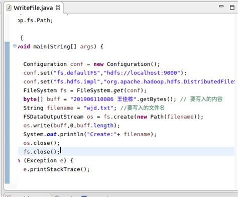 05 HDFS Java API应用实例 Pillar 博客园